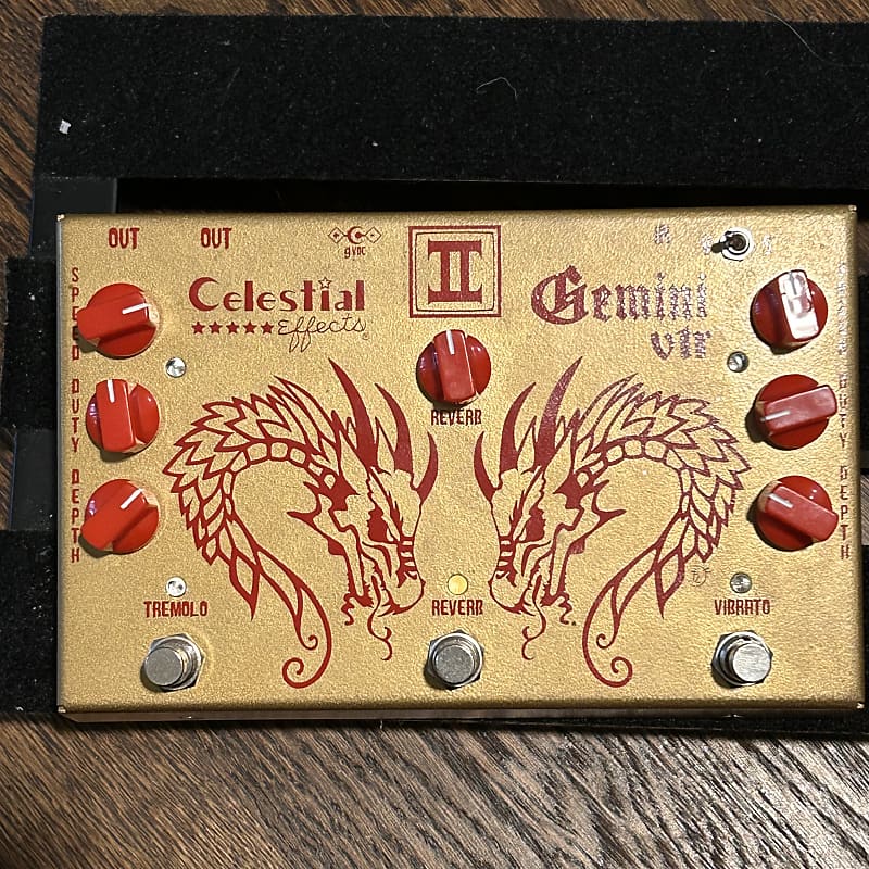 Celestial Effects Gemini VRT - Gold Ruby | Reverb
