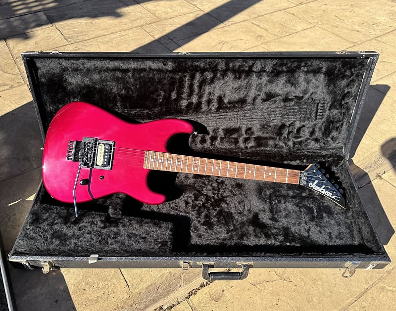 1988 Jackson USA Dinky - Red | Reverb