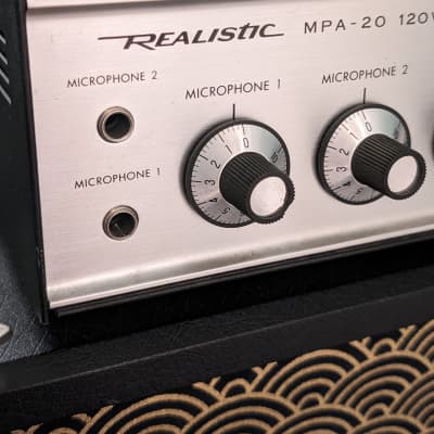 Realistic MPA-20 Amplifier + 2x4" Cabinet | Reverb