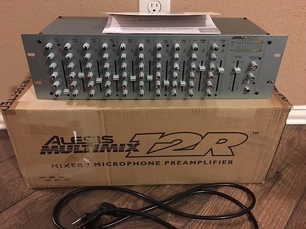 Alesis MultiMix 12R Rack Mixer | Reverb
