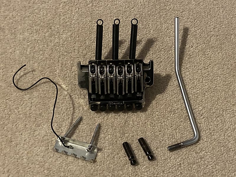 Ibanez Edge Pro II Tremolo Bridge Assembly 2003 Cosmo Black | Reverb