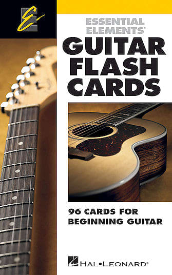Essential Elements® Guitar Flash Cards 96 Cards for Beginning | Reverb