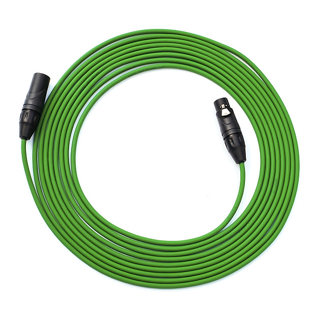 Gotham MIC / 20FT Classic GAC-3 XLR Microphone Cable - Frog | Reverb