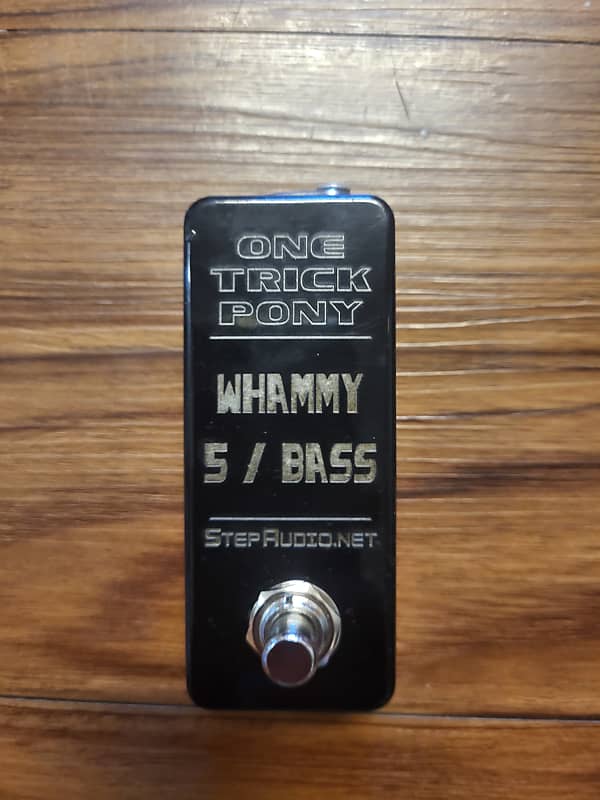 Step Audio One Trick Pony Whammy 5/Bass 2020s - Black | Reverb