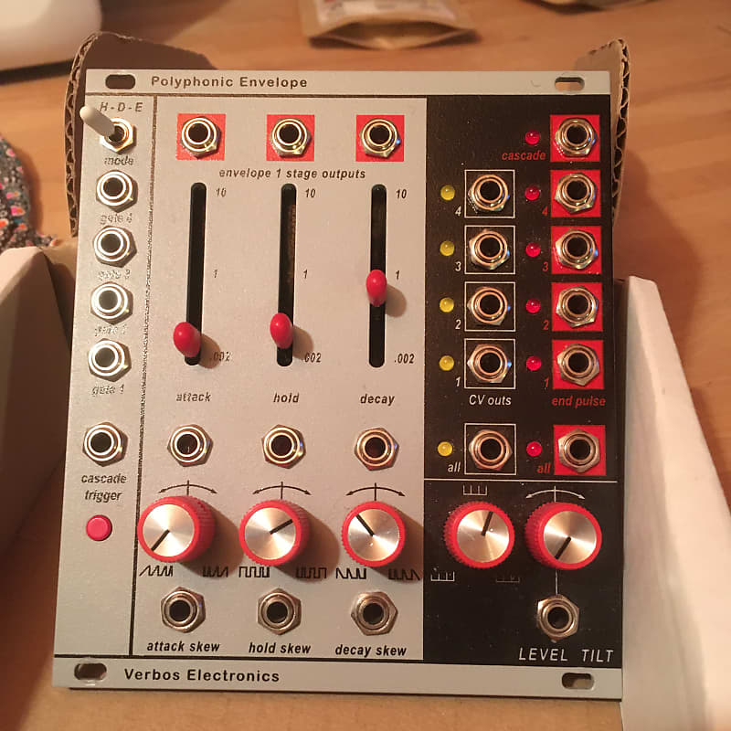 Verbos Electronics Polyphonic envelope 2023 | Reverb