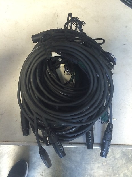 Whirlwind (10) 10' XLR cables | Reverb