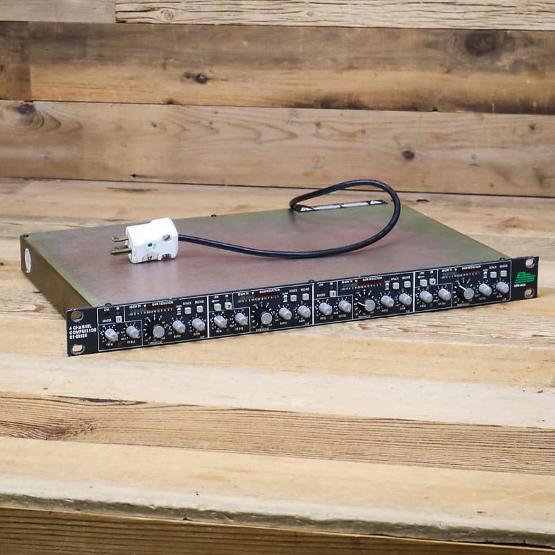 BSS DPR-404 Quad Compressor/De-Esser Dynamics Processor | Reverb