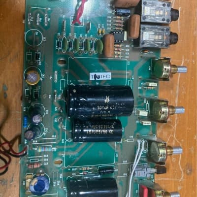 Fender Hot Rod Deluxe circuit boards with fresh recap and | Reverb