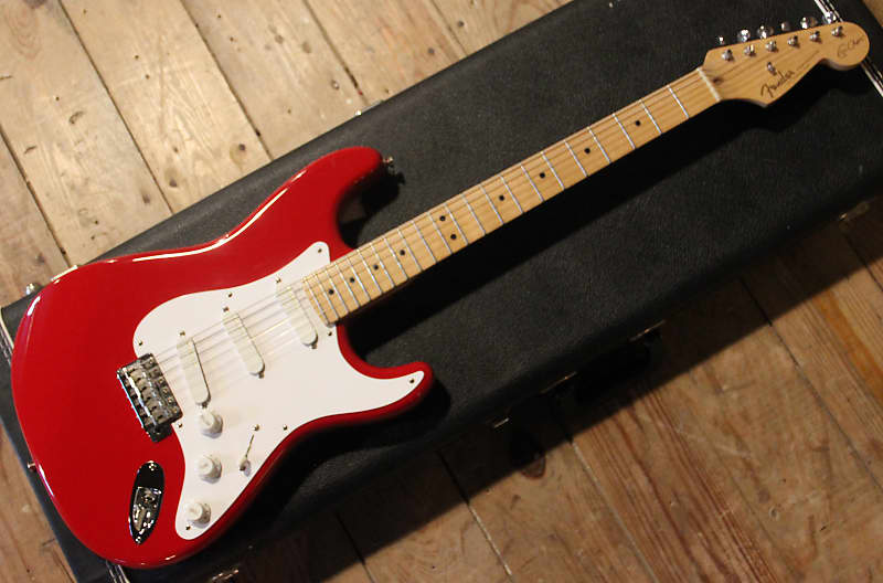 Fender Eric Clapton Signature Stratocaster 1992 Red | Reverb