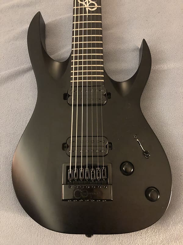 Solar Guitars A1.7C Carbon Black Matte | Reverb