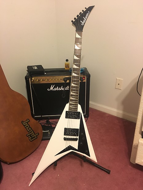 Jackson RRXT Randy Rhoads Snow White | Reverb