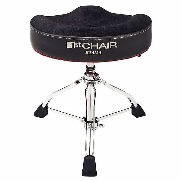 Tama 1st Chair Glide Rider HYDRAULIX Cloth Top Drum Throne | Reverb