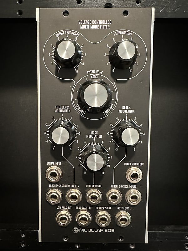 Moon Modular Moon 505 Multi Mode Filter 2022 - Black & Silver | Reverb
