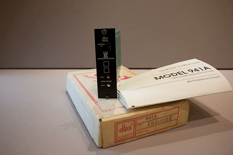 NOS Dbx 941 A Noise Reduction DBX 900 Series | Reverb Australia