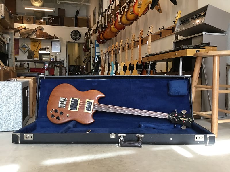 Guild JS-II Fretless Bass Natural 1964 | Reverb