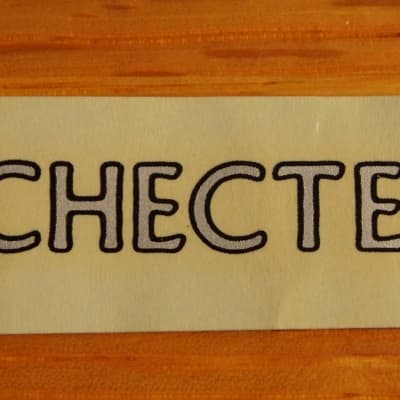 Schecter Vintage Original Logo Decal | Reverb