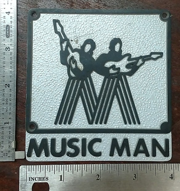 Music Man Amp Logo large | Reverb UK