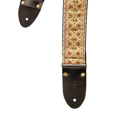 PRS Limited Edition 2" Retro Style Guitar Strap, BLUE/SILVER, | Reverb