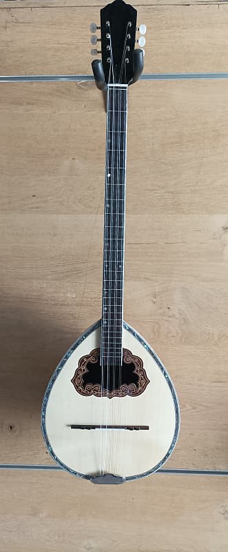 Greek bouzouki handmade Cherry bowl truss rod | Reverb