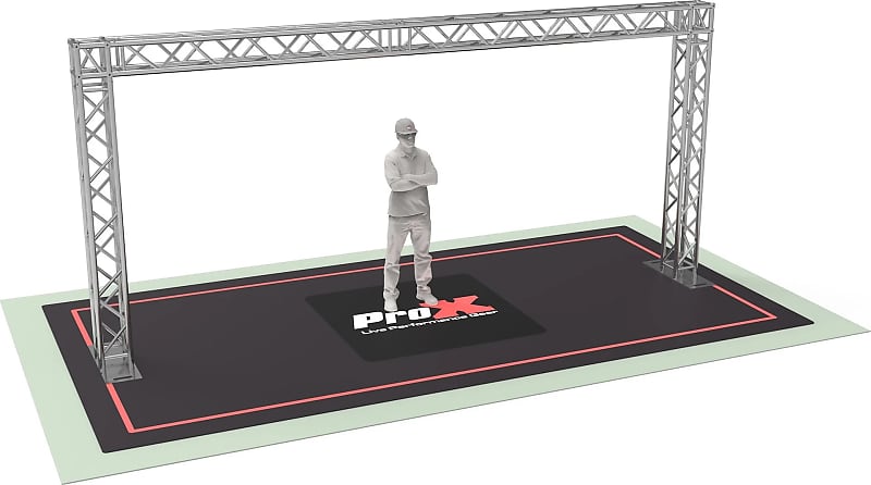 Goal Post 9.8 x19.68 Exhibition Module Finish Line Stand | Reverb