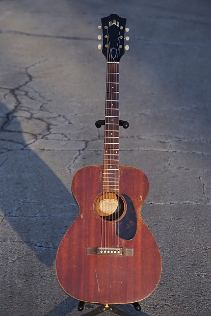 Guild M-20 Nick Drake style acoustic guitar 1965 Mahogany | Reverb