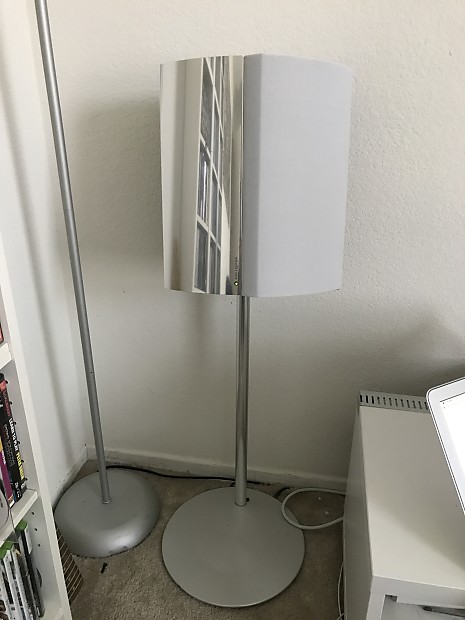 Bang Olufsen Beolab 4000 Speakers with Stands Silver/White | Reverb