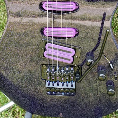 Kramer Custom Vintage Focus F6000 1988-1990 - Custom Artwork | Reverb