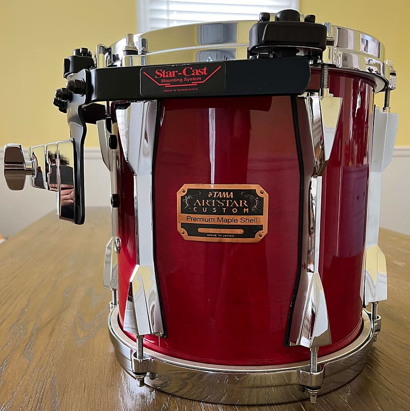 Tama Artstar Custom 10" Rack Tom Maple Japan Free Shipping | Reverb
