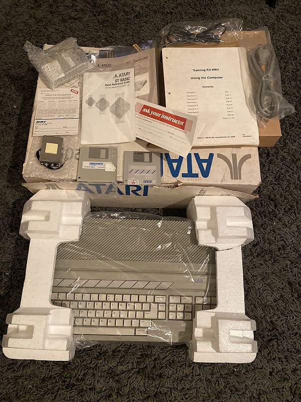 Sealed, Never used Atari 520STFM 1986 Complete MINT | Reverb