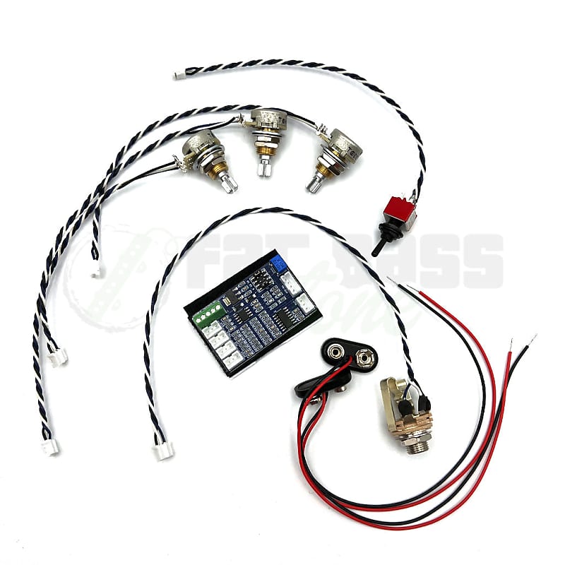 Trickfish Amplification IPA 3 Band Internal Bass Preamp - | Reverb UK