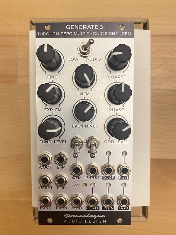 Joranalogue Generate 3 2021 Silver Eurorack Oscillator VCO | Reverb