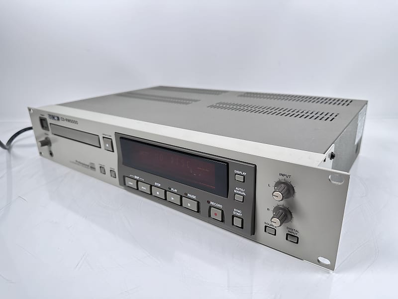 Tascam Model CD-RW5000 Professional CD Rewritable Recorder | Reverb