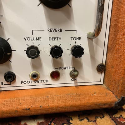 Vintage 1960s Orange Matamp 200w KT88 PA 5 Channel Mixer | Reverb