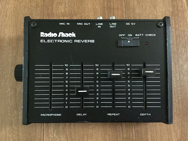 Radio Shack Realistic Electronic Reverb - Modded | Reverb