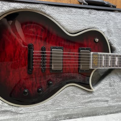 ESP - E-II Eclipse 2021 - See-Thru Black Cherry Sunburst | Reverb