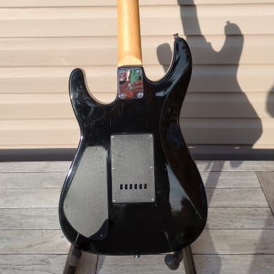 Photogenic Super Strat Black | Reverb