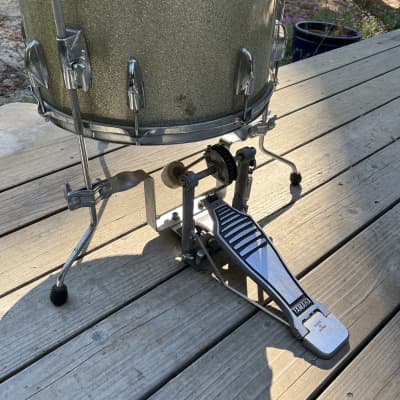 Yamaha Club Jordan Cocktail Drum kit • Early 2000s • Silver | Reverb