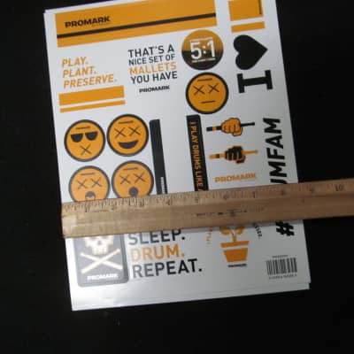 Pro-Mark Drum Stick Stickers Sheet | Reverb