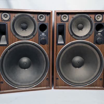 Pair of Sansui SP-7500X 4-Way Floor Speakers - 1970's | Reverb