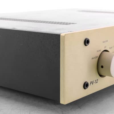 Conrad Johnson PV12 Stereo Tube Preamplifier; PV-12; MM Phono | Reverb