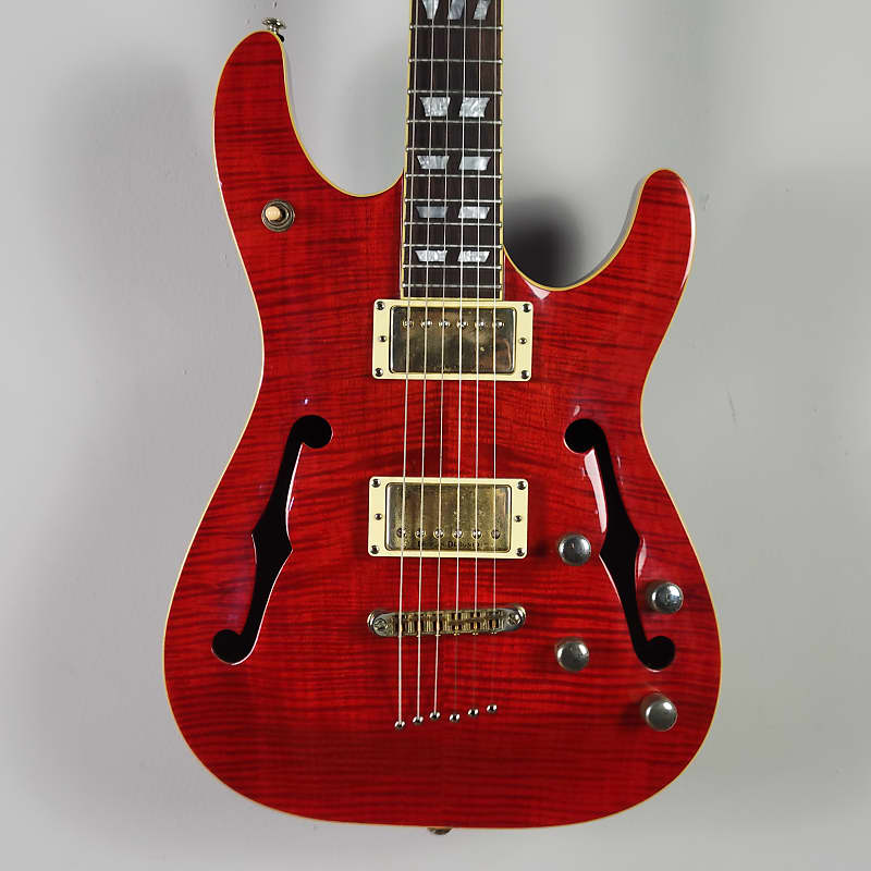 2006 Schecter Diamond Series C/SH-1 - Trans Red | Reverb