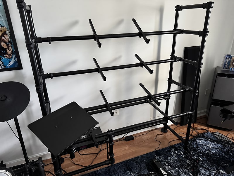 Jaspers 170-4-150B 4-Tier Keyboard Stand w/ Laptop Stand & | Reverb