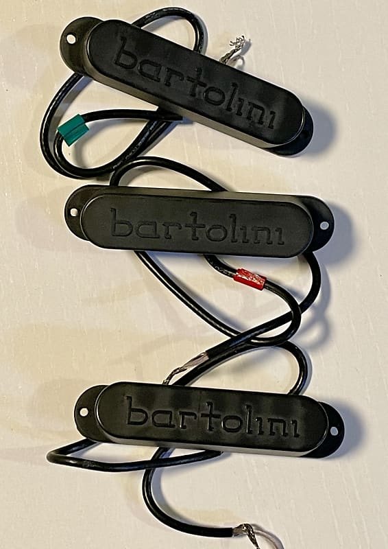 Bartolini 3X-Set-BK (3XRN bridge, 3XQ-S middle, 3XN neck - | Reverb