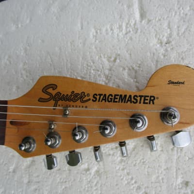 Fender Squire Stagemaster Guitar, 2001, Blue, Three Pu, Fresh | Reverb