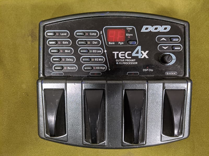 DOD Tec4x Guitar Preamp / Multieffect | Reverb