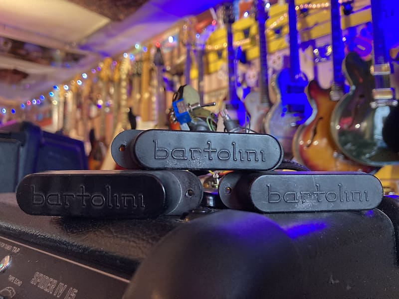 Bartolini Strat Style Pickup Set with pots, selector, switch | Reverb