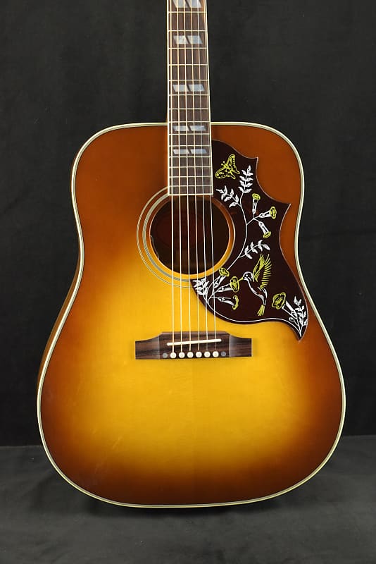 Gibson Custom Shop Hummingbird Original Acacia Honeyburst | Reverb