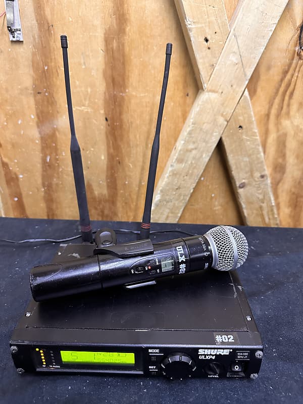 Shure ULX2 ULXP4 Beta 58A J1 Wireless Handheld Microphone | Reverb