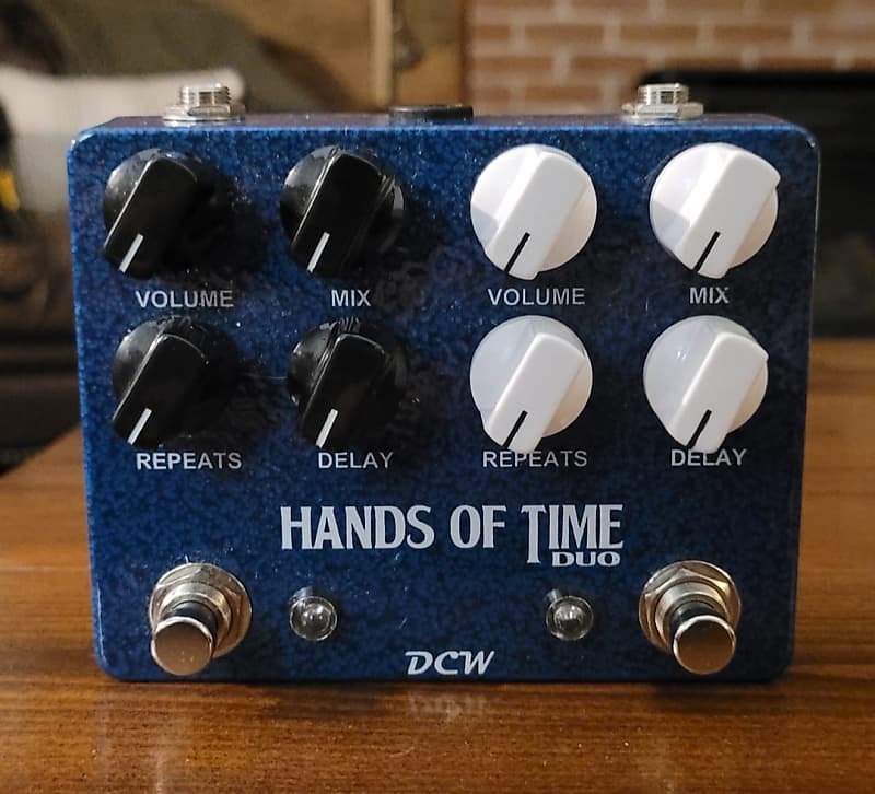 DCW Pedals Hands of Time Duo Dual Delay | Reverb