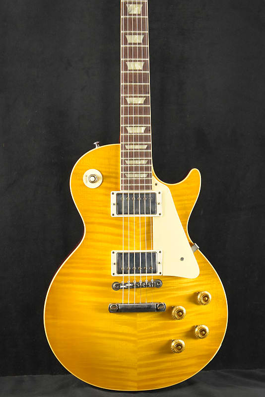 Gibson Murphy Lab 1959 Les Paul Standard Lemon Burst Ultra | Reverb